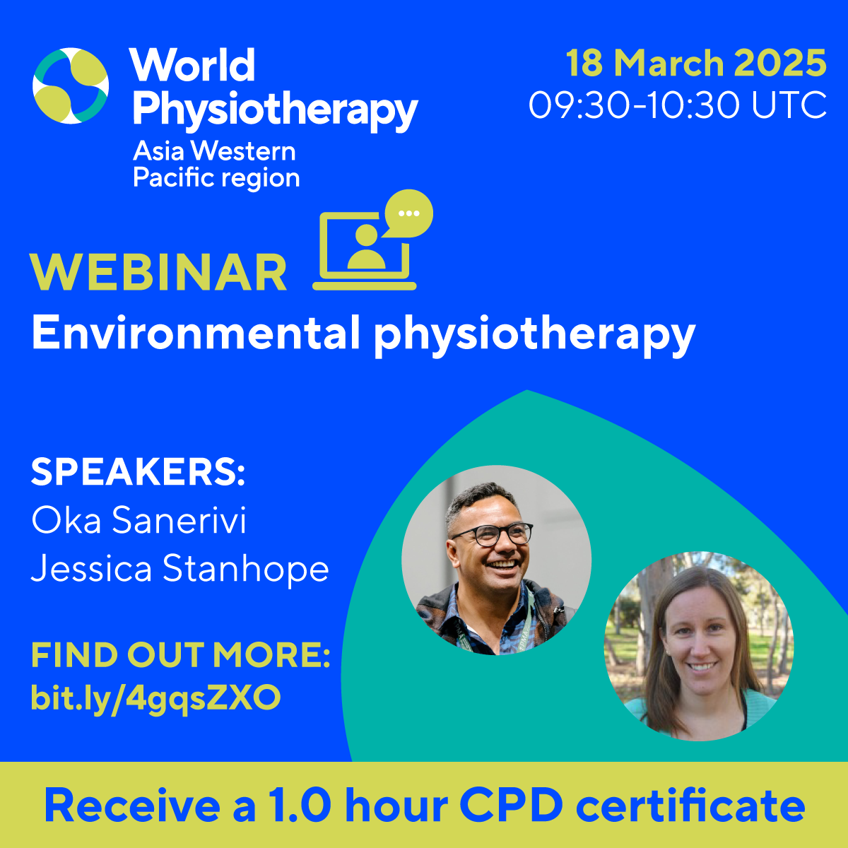 World Physiotherapy AWP地区 Webinar のご案内（3月18日）｜最新情報｜公益社団法人 日本理学療法士協会